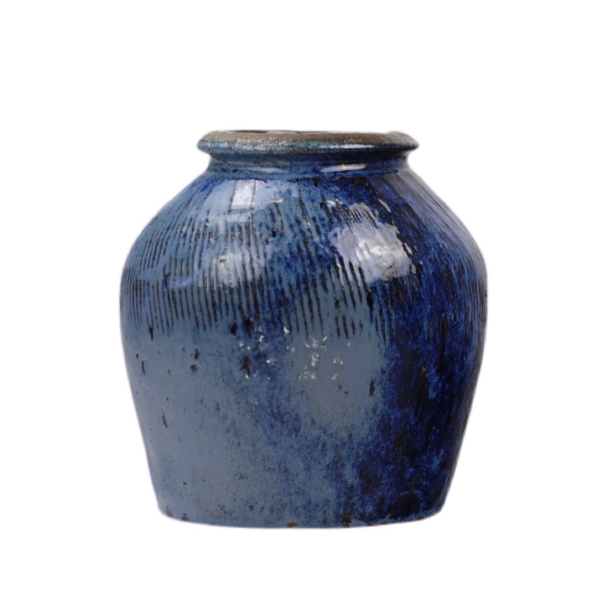Blue Ceramic Jar – YanHomeandLiving